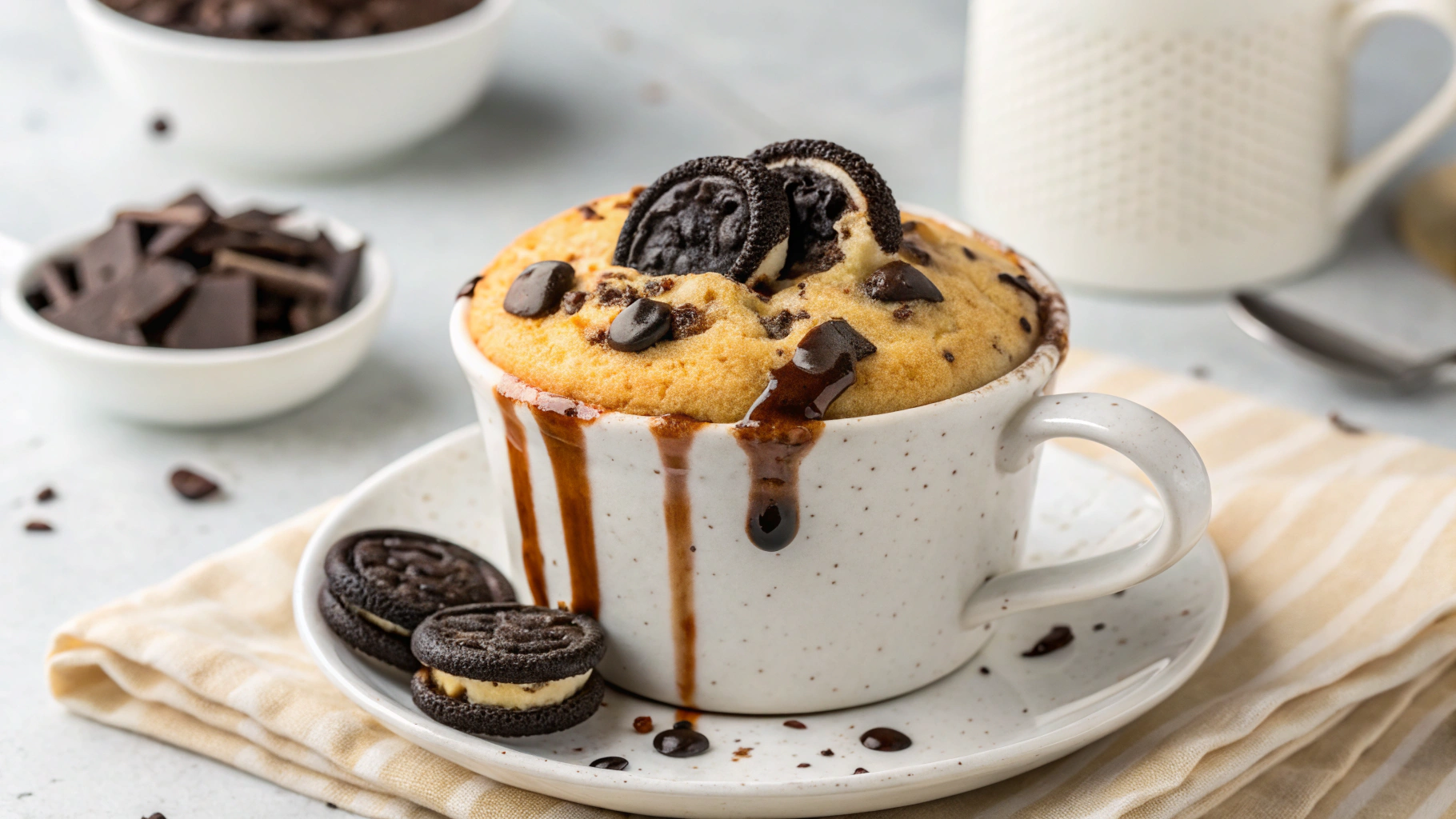 Oreo Mug Cake Recipe: How to Make the Best 5-Minute Dessert